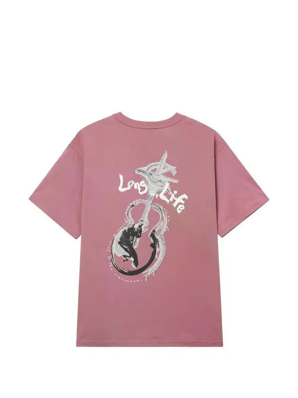 FIVE CM Graphic Print T-shirt - Pink