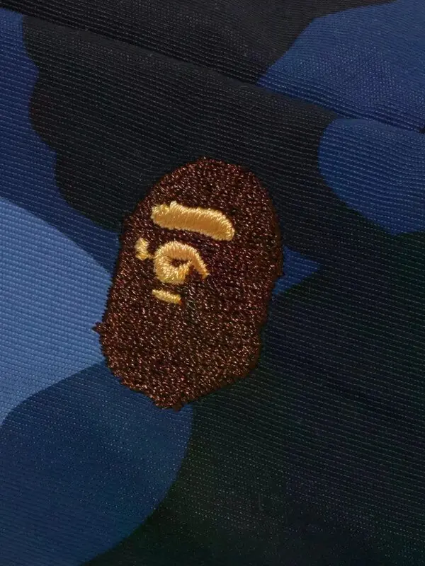 A BATHING APE Camouflage Logo Bag