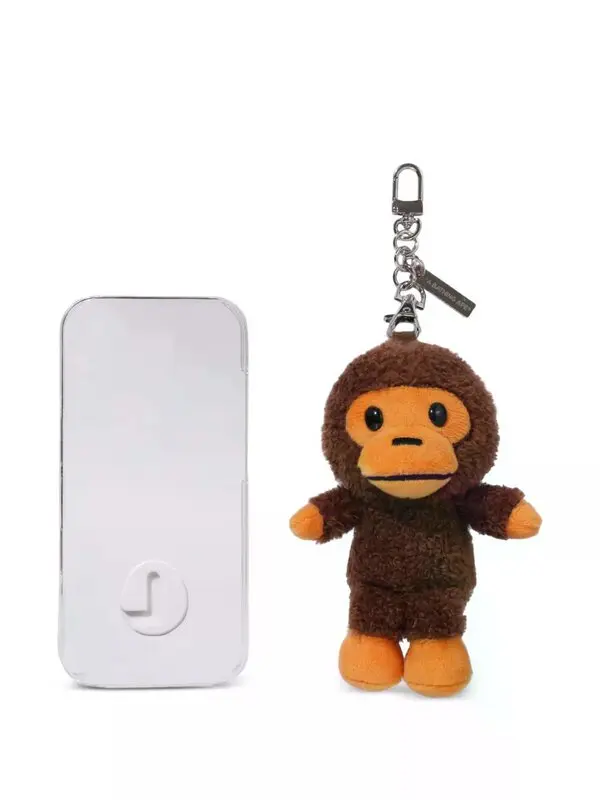 A BATHING APE Ape Plush Keyring - Brown