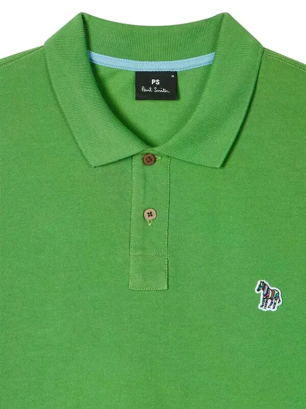 Paul Smith Zebra-motif Polo Shirt