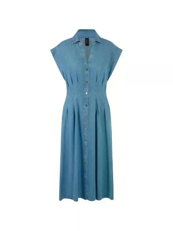 MARCCAIN Pleated Midi Dress