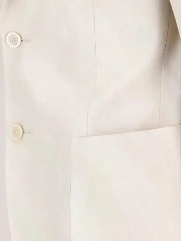 LARDINI Monopetto Blazer - Neutrals