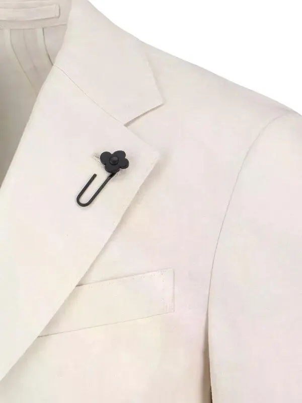 LARDINI Monopetto Blazer - Neutrals
