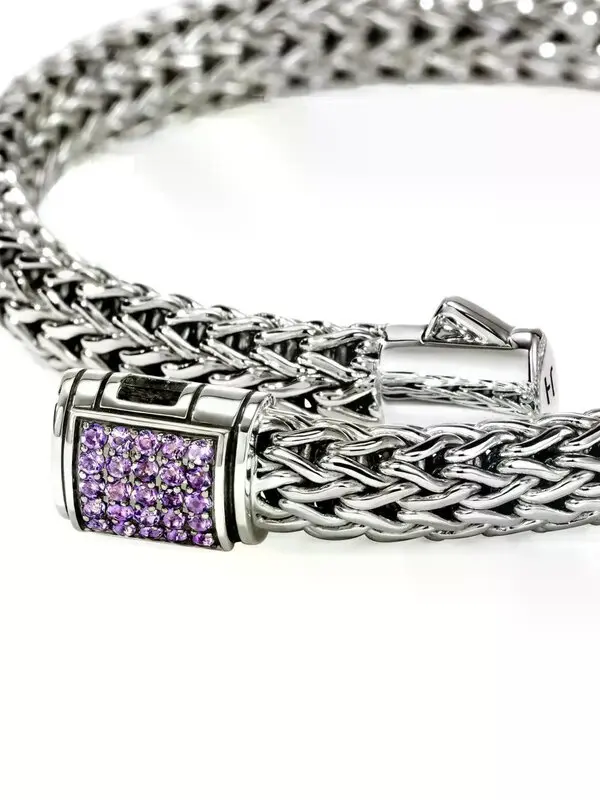 John Hardy Icon Sterling Gemstone Bracelet - Silver