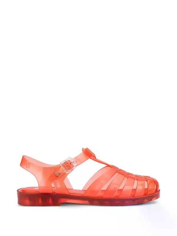 Melissa Possession Woven Buckle Sandals - White