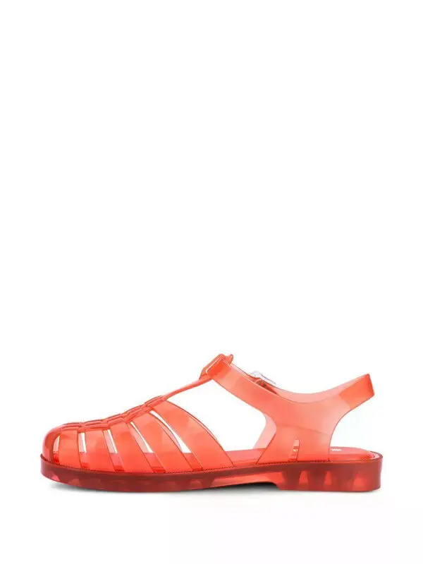 Melissa Possession Woven Buckle Sandals - White