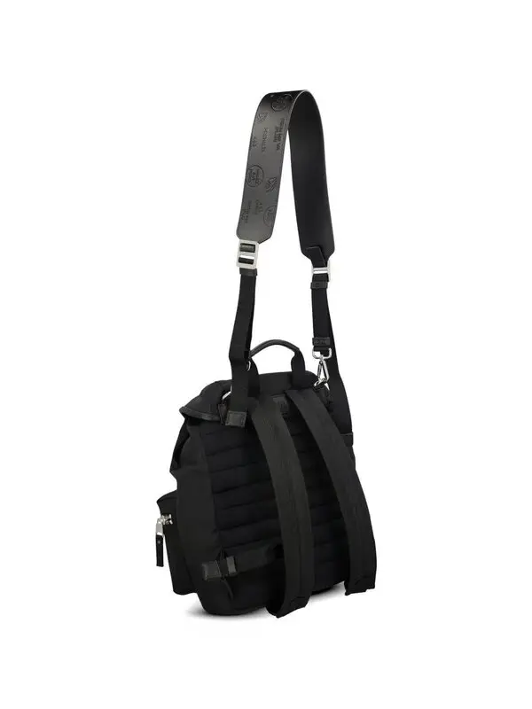 Premiata Buckled Backpack - Black