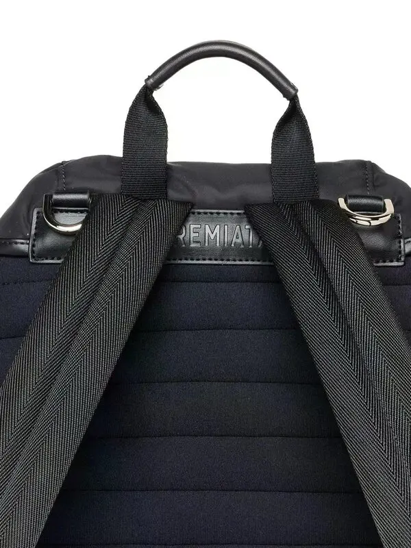 Premiata Buckled Backpack - Black