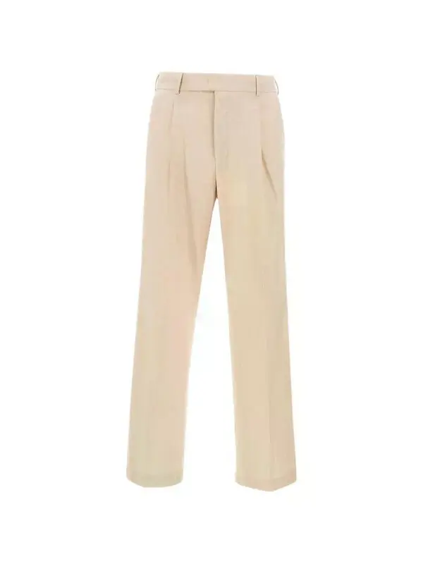 PT TORINO Tailored Pleated Trousers - Neutrals