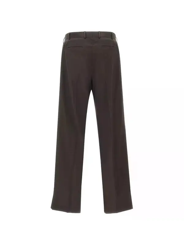 PT TORINO Fifteen Virgin Wool Tailored Trousers