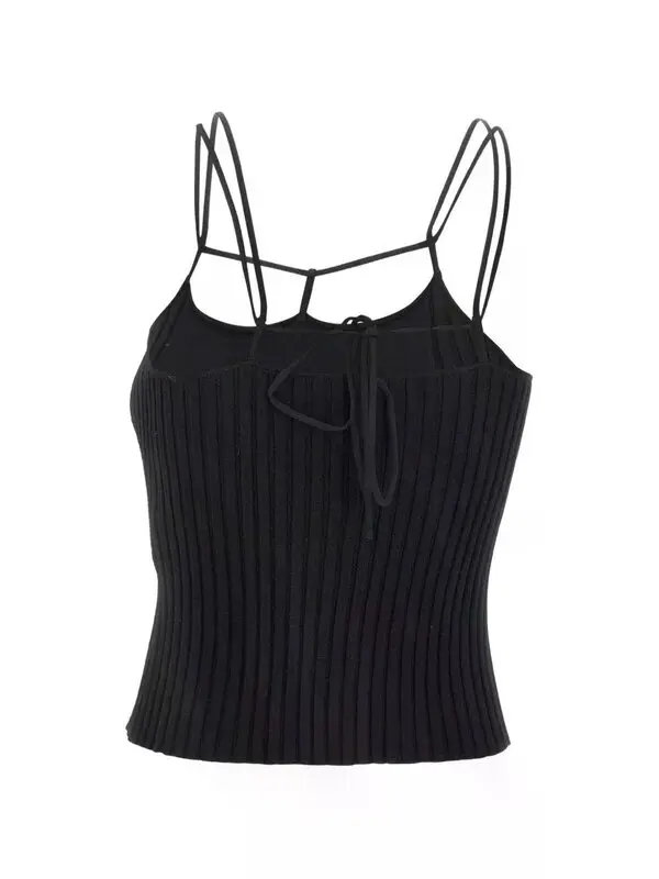 A. ROEGE HOVE Corin Ribbed Knit Tank Top