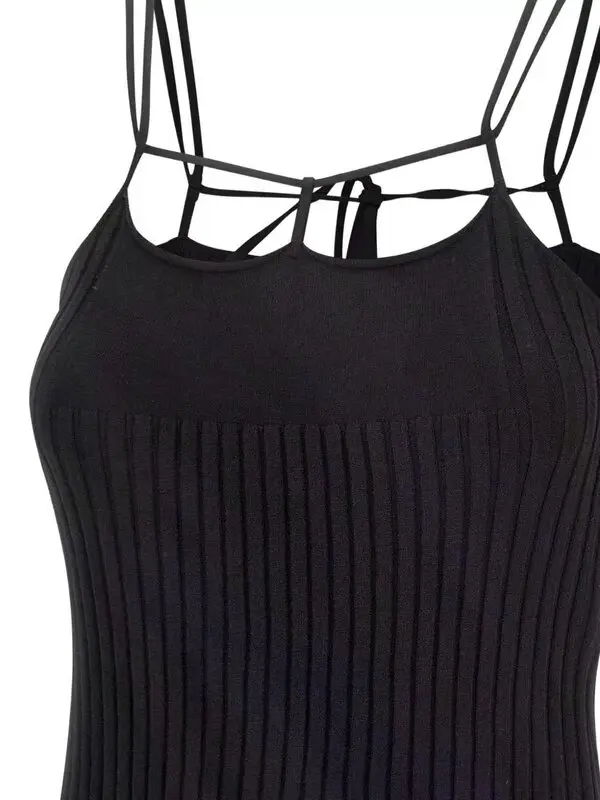 A. ROEGE HOVE Corin Ribbed Knit Tank Top