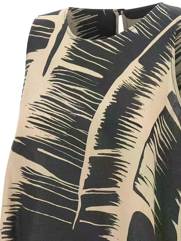 KAOS Brushstroke Print Tank Top