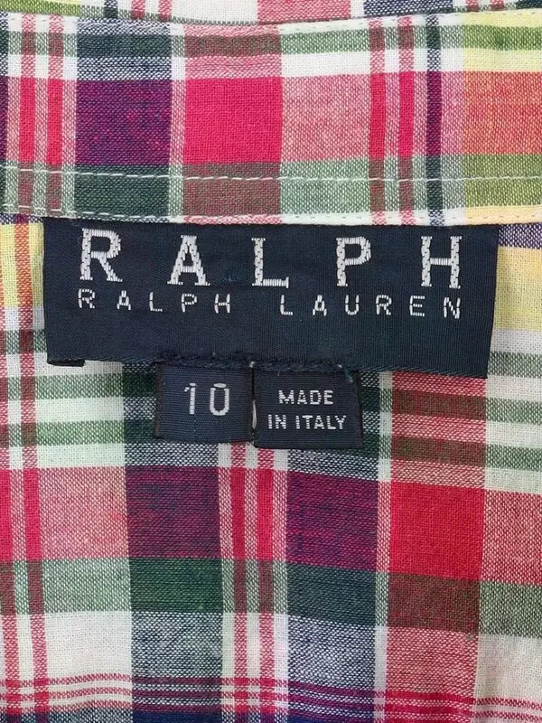 Polo Ralph Lauren Plaid Button-down Top
