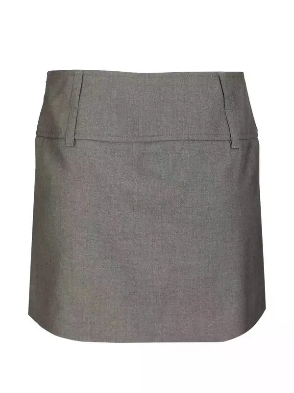 DUNST Integrated Briefs Micro Skirt - Grey
