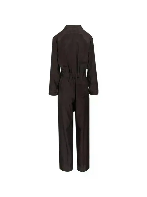 Barena Venezia Button Pure Silk Jumpsuit