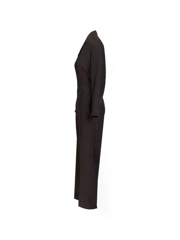 Barena Venezia Button Pure Silk Jumpsuit