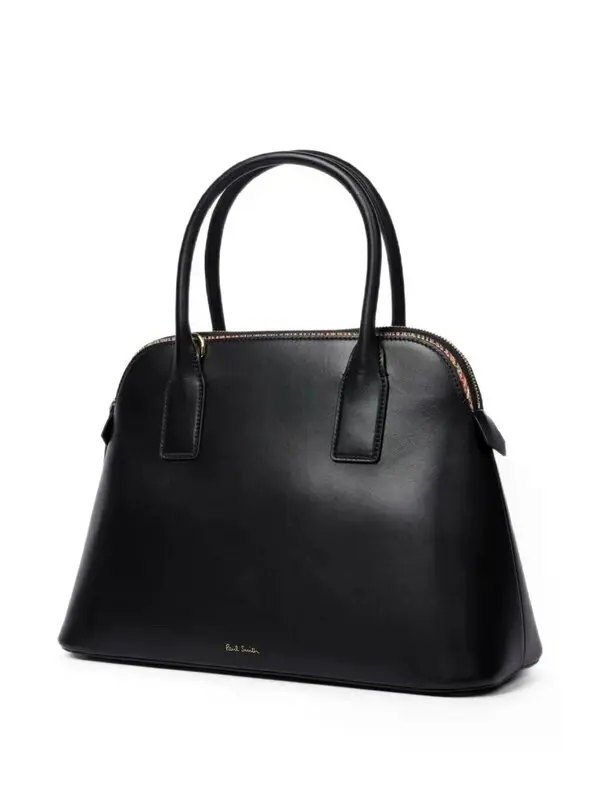 Paul Smith Signature Stripe Leather Tote