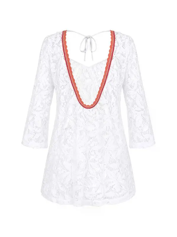 BANANA MOON Crochet Trim Beach Dress