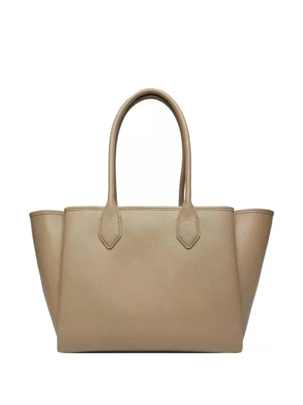 Emporio Armani Tote Bag With Logo Detail - Neutrals