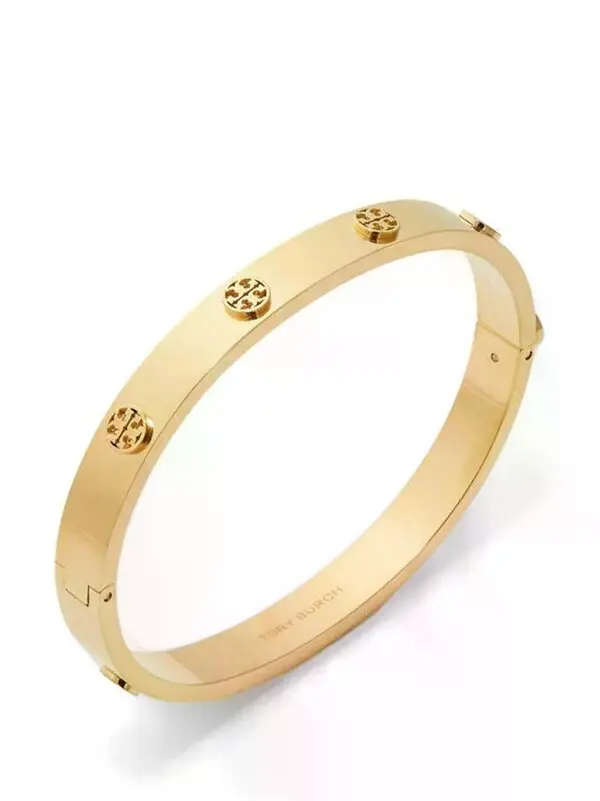 Tory Burch Miller Icon Hinge Bracelet - Gold