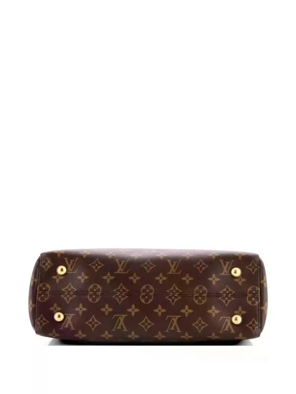 LOUIS VUITTON Venus Handbag Monogram Canvas And Leather Satchel - Black