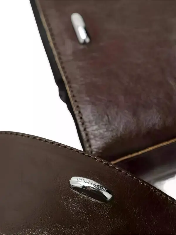 Our Legacy Square Toe Plate Boots - Brown