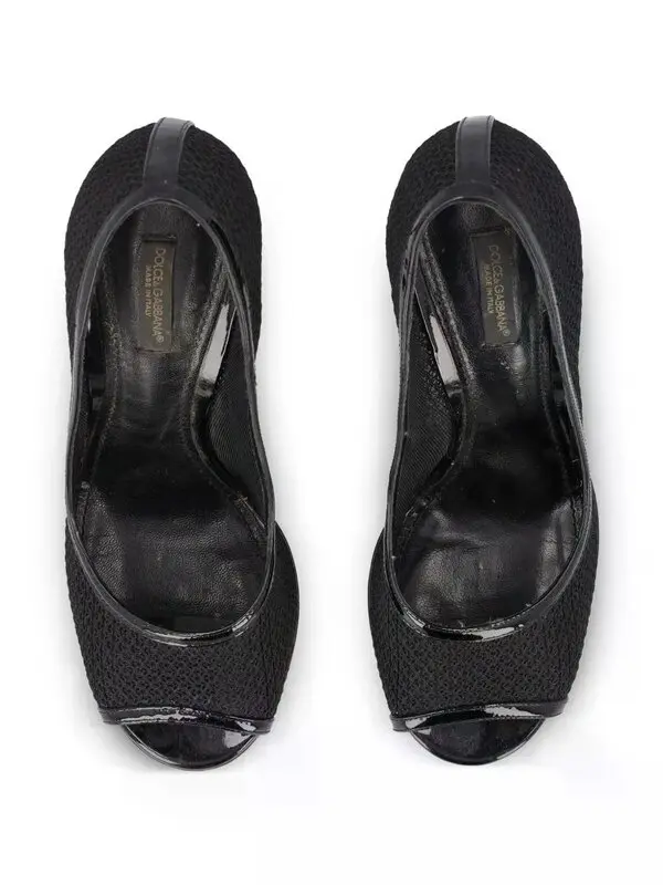 Dolce & Gabbana Peep-toe Heel Sandals