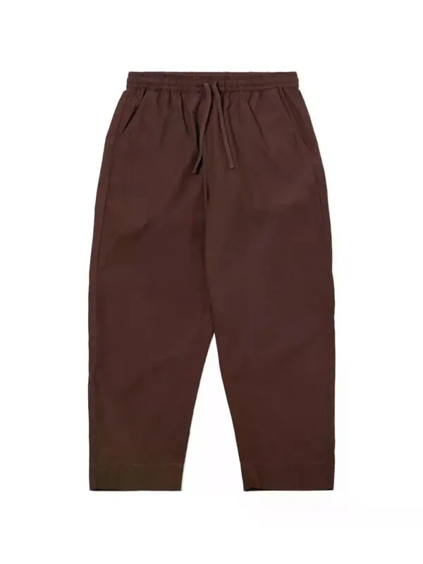 Universal Works Trousers With Drawstring - Brown