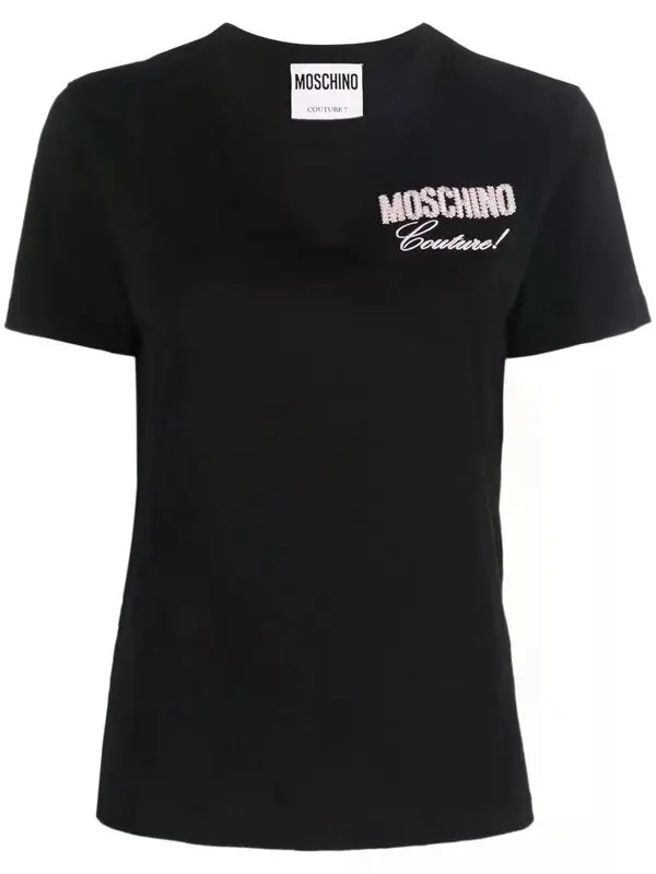 Moschino Embroidered Logo T-shirt