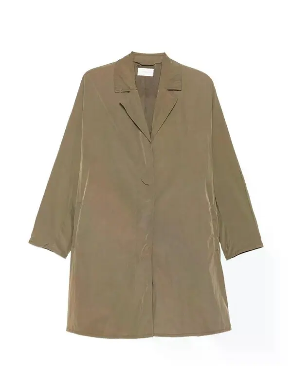 THE ROW Felixa Collared Coat - Green