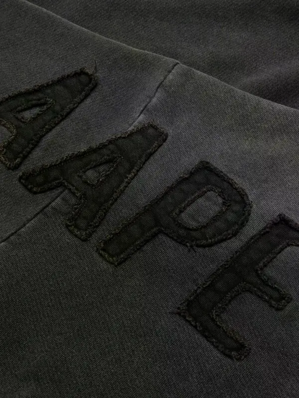 AAPE BY *A BATHING APE Logo-patch Sweatshirt - Grey