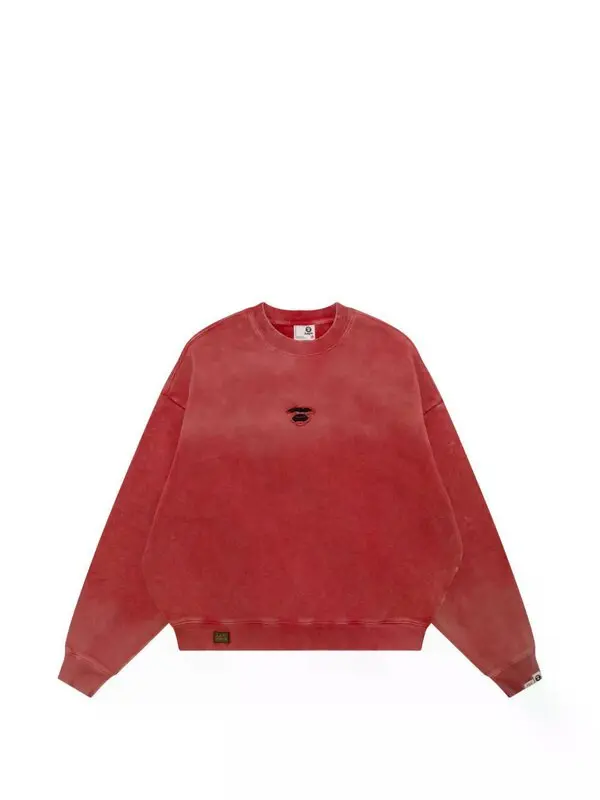 AAPE BY *A BATHING APE Crew-neck Sweatshirt - Red