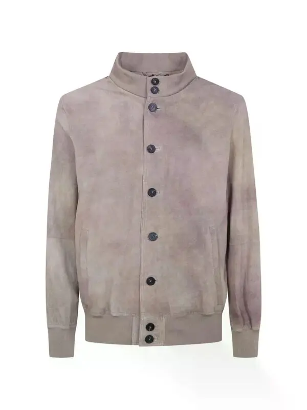 GIORGIO BRATO Buttoned Bomber Jacket