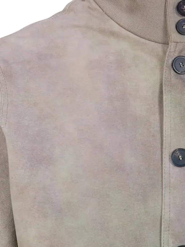 GIORGIO BRATO Buttoned Bomber Jacket