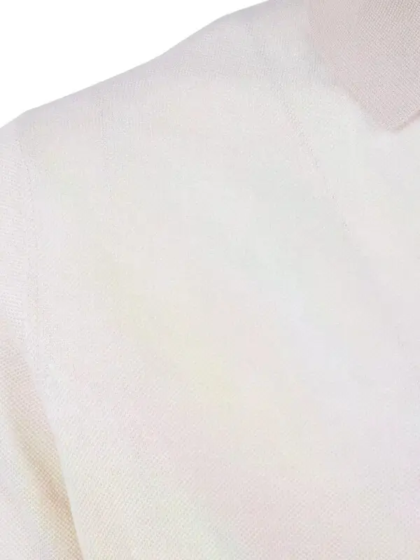 FILIPPO DE LAURENTIIS Short-sleeve Polo Shirt - Neutrals