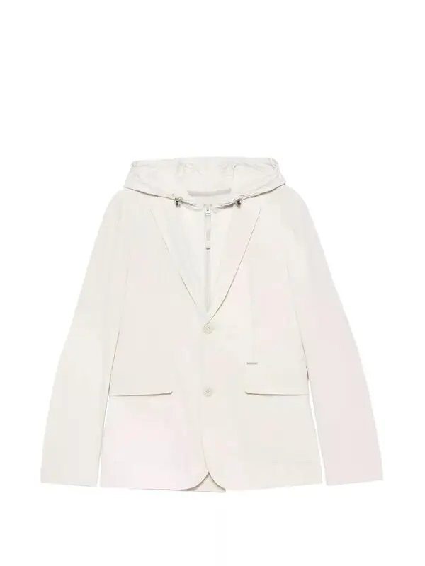 ALPHATAURI Hooded Pocket Blazer