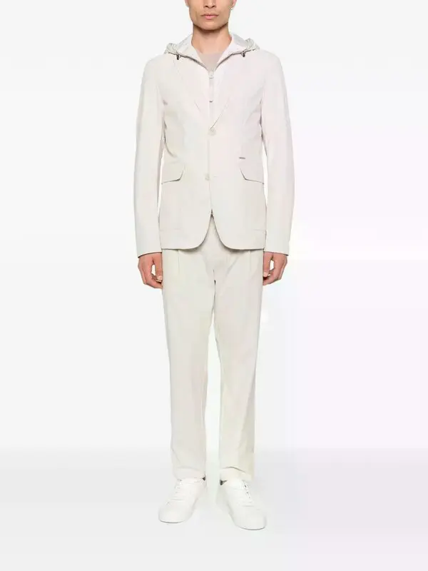ALPHATAURI Hooded Pocket Blazer