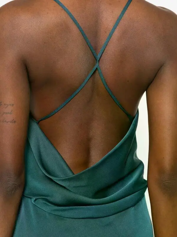 ALPHATAURI Cross-strap V-neck Maxi Dress