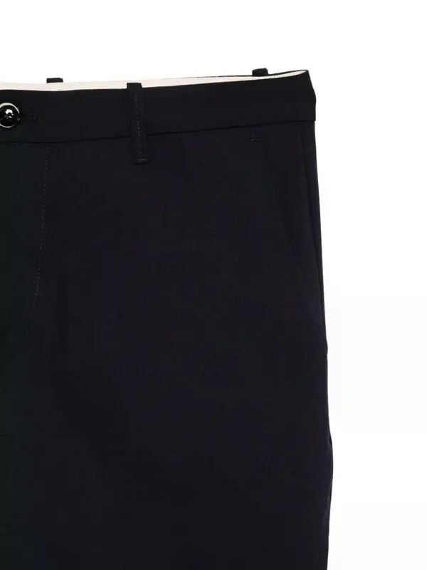 NINE:INTHE:MORNING Giove Buttoned Trousers - Blue