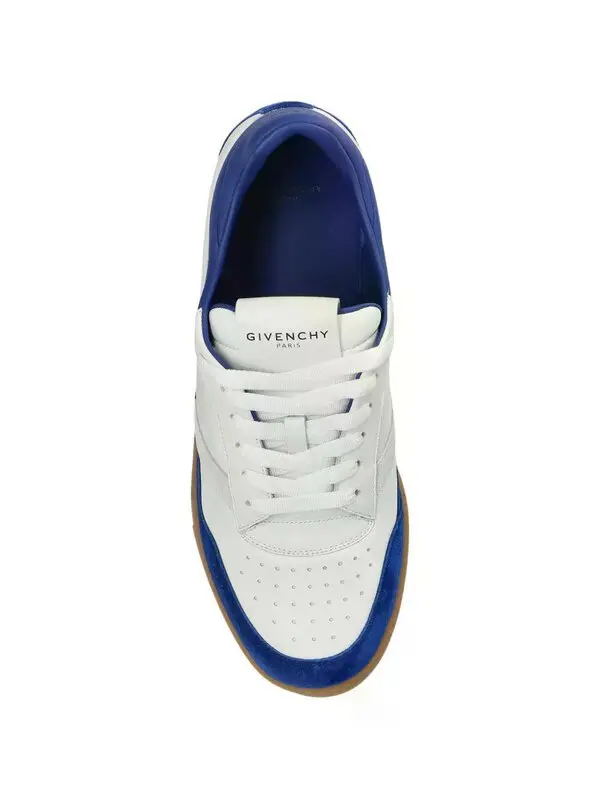 Givenchy Panelled Leather Sneakers - White