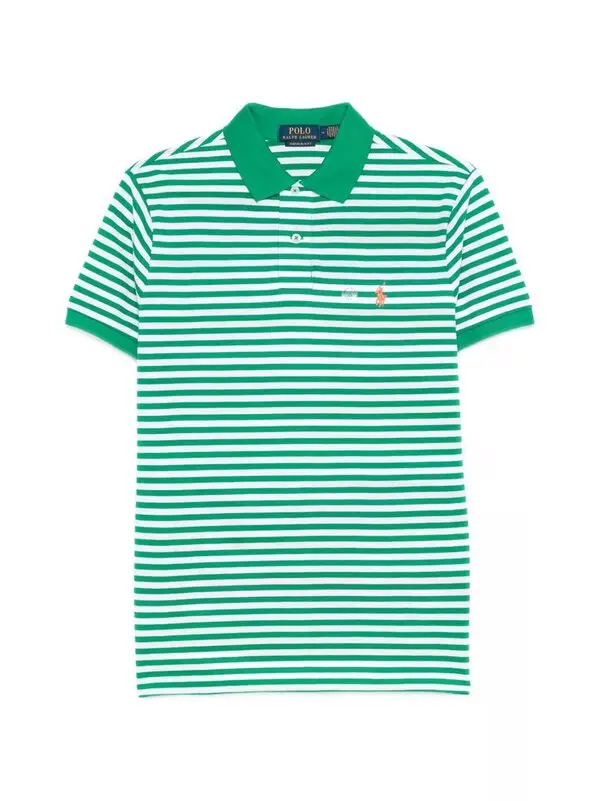 Polo Ralph Lauren Logo-embroidered Polo Shirt - Green
