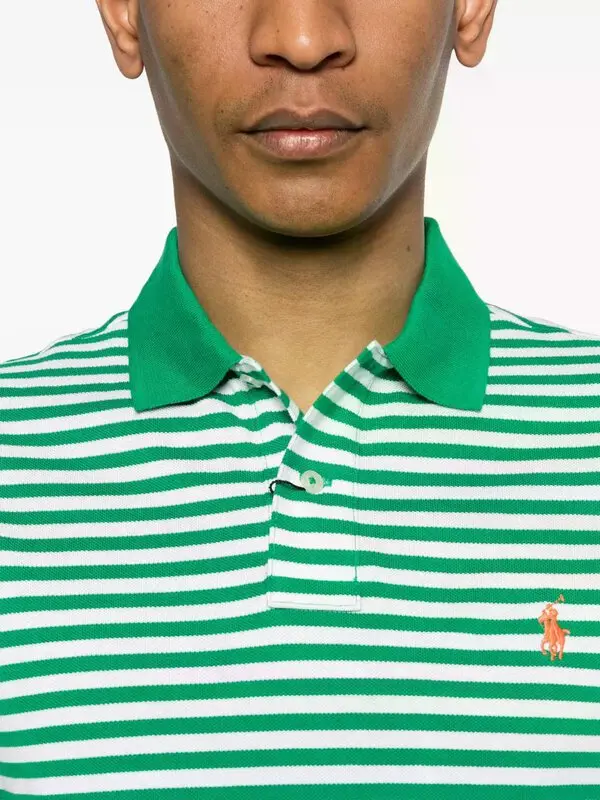 Polo Ralph Lauren Logo-embroidered Polo Shirt - Green