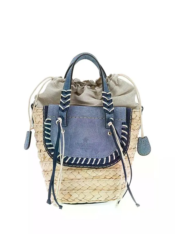 CUBA LAB Habanera Woven Tote Bag - Neutrals