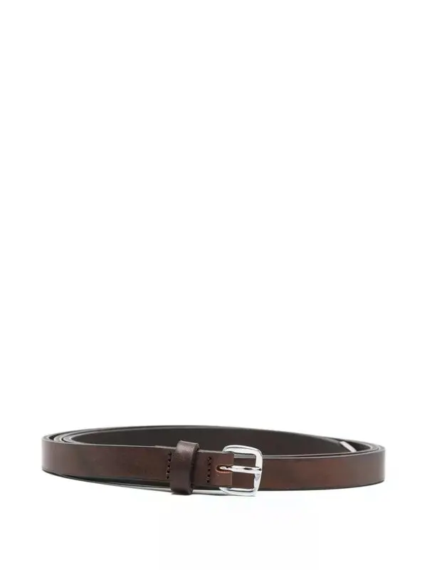 TELA D. Rachel Buckle Belt - Brown
