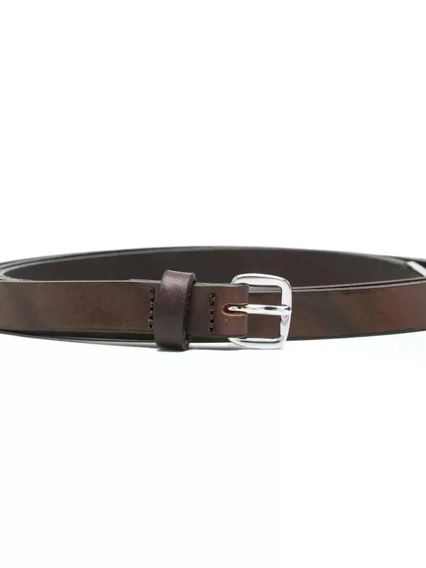 TELA D. Rachel Buckle Belt - Brown