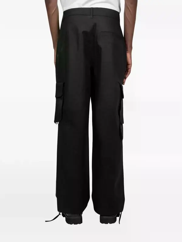 ARTE ANTWERP Button Trousers - Black