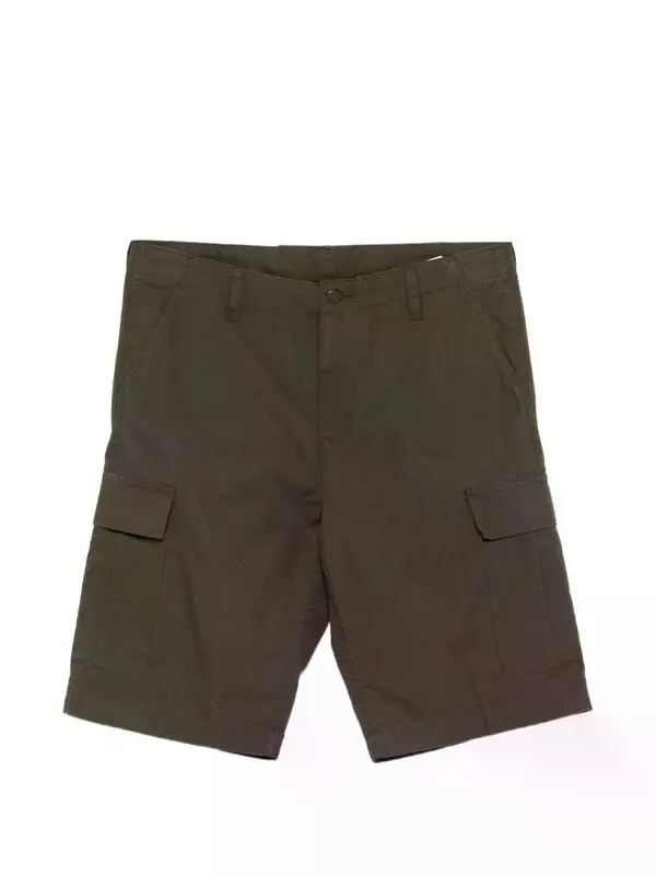 Carhartt Work In Progress Belt-loops Cargo Shorts - Green