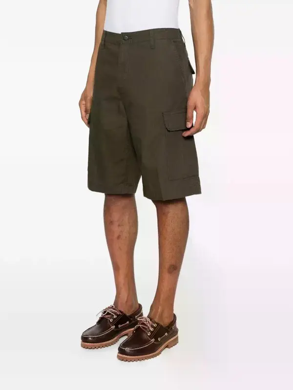 Carhartt Work In Progress Belt-loops Cargo Shorts - Green