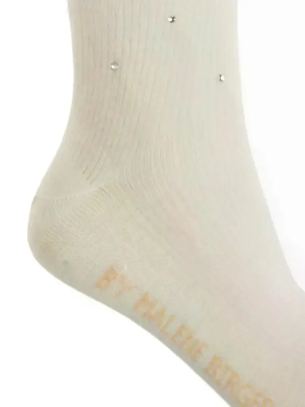 BY MALENE BIRGER Embellished Ribbed Socks